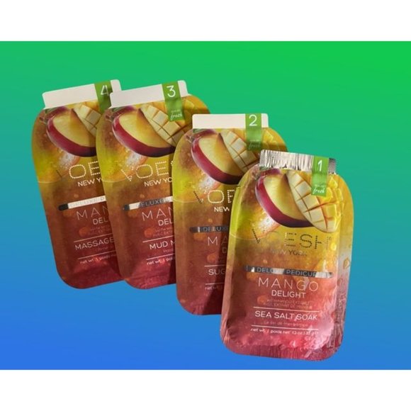 Voesh | Bath & Body | Voesh Deluxe 4 Step Pedi In A Box Set Mango ...